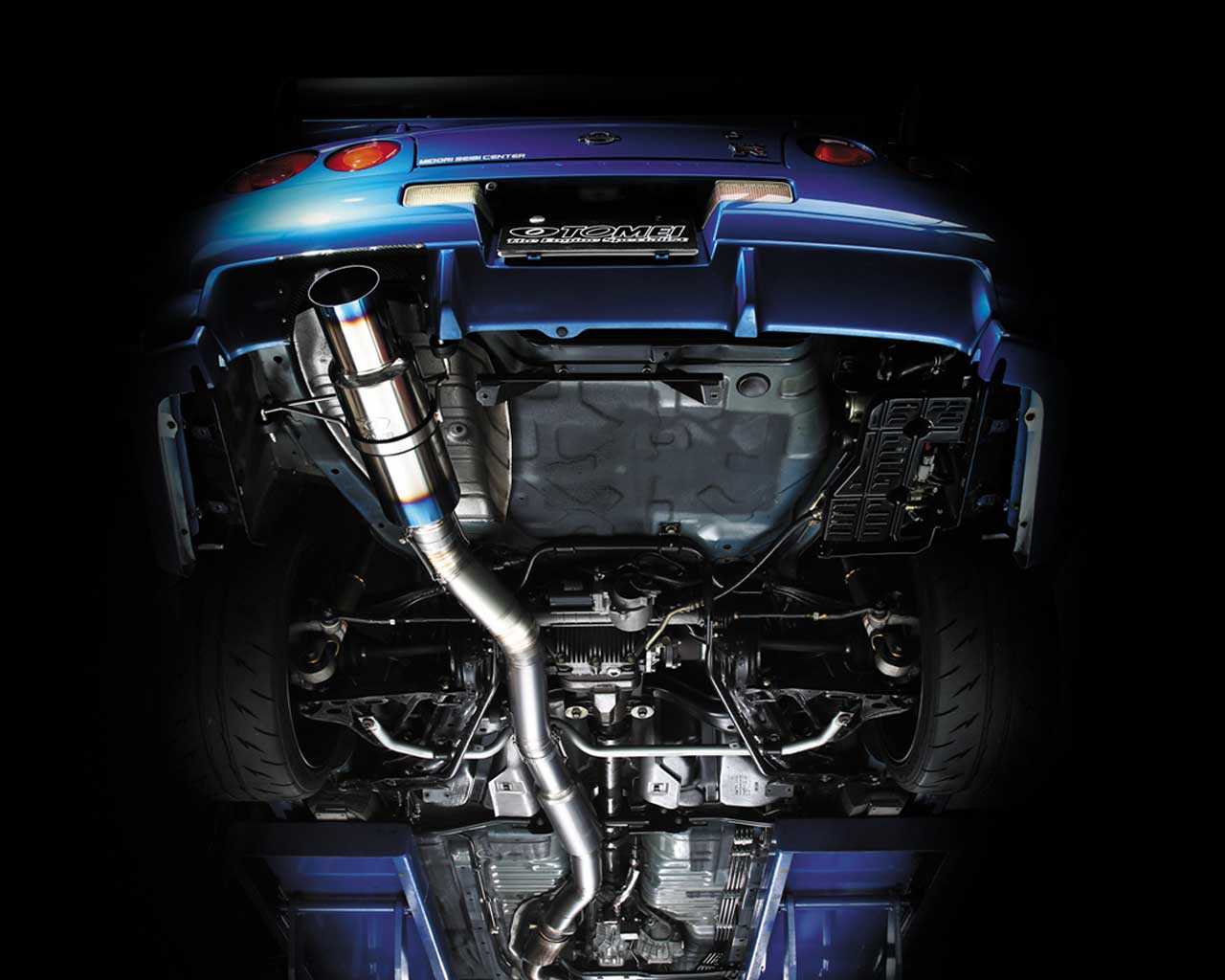 Tomei Japan Nissan Skyline R34 GTR RB26 Titanium Catback Exhaust System
