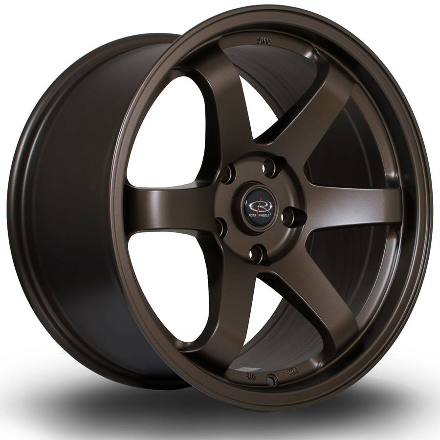 Rota Wheels Grid 18" x 10J ET35 5x114.3 Matt Bronze - Auto Extreme