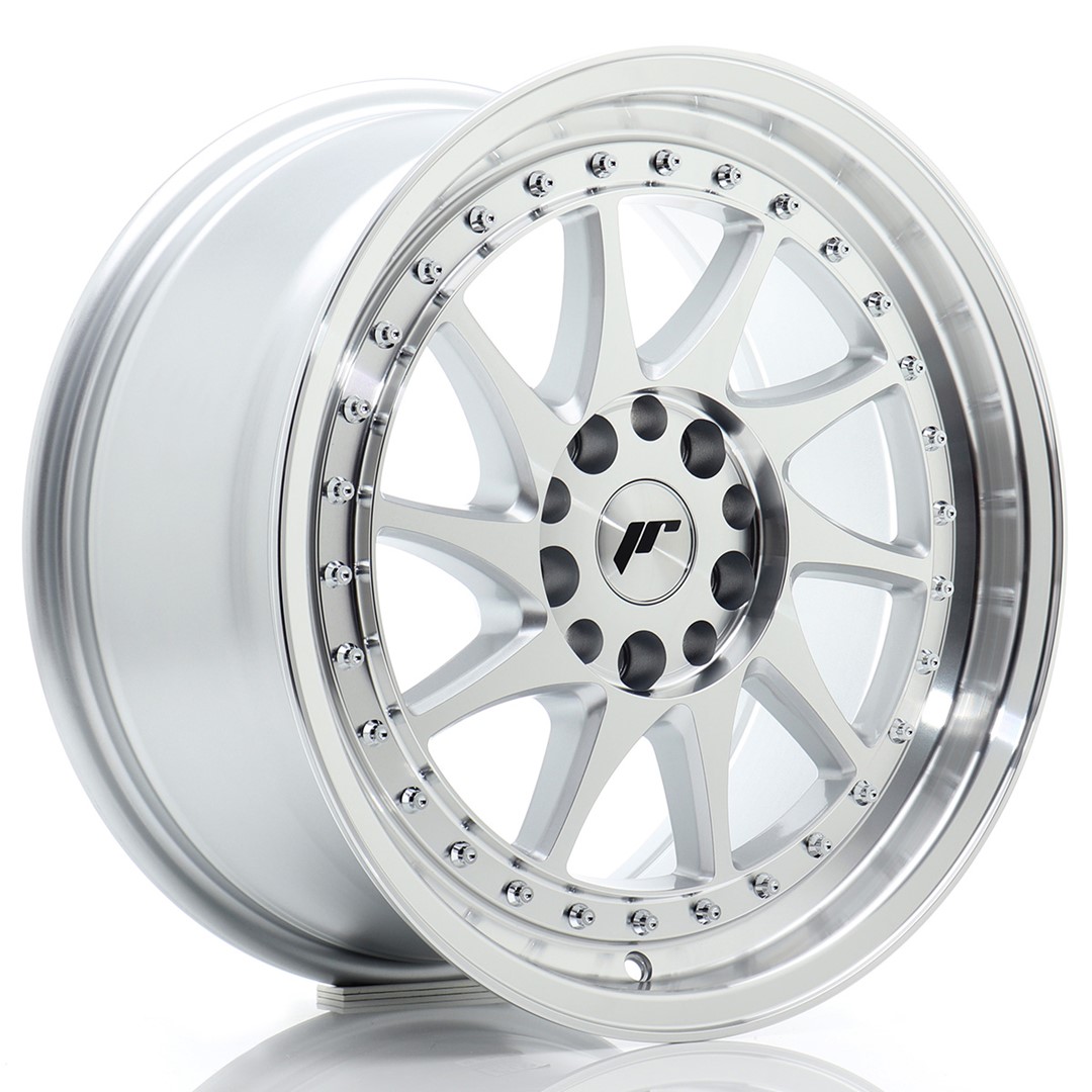 Japan Racing JR Wheels JR26 17" x 8J ET35 4x100/4x114.3 Silver - Auto ...