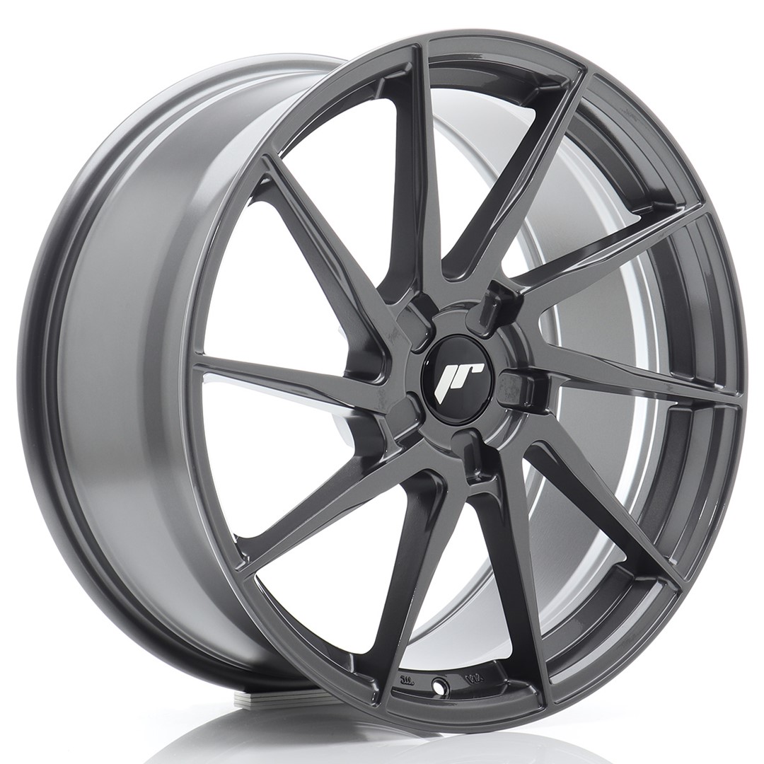 Japan Racing JR Wheels JR36 19" x 8.5J ET20-45 Custom PCD Hyper Gray ...